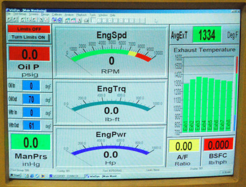 One of the shop’s two engine dynometers | Reher Morrison Racing Engines